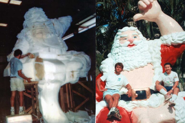 Making Shaka Santa and Mele Claus » FLUX